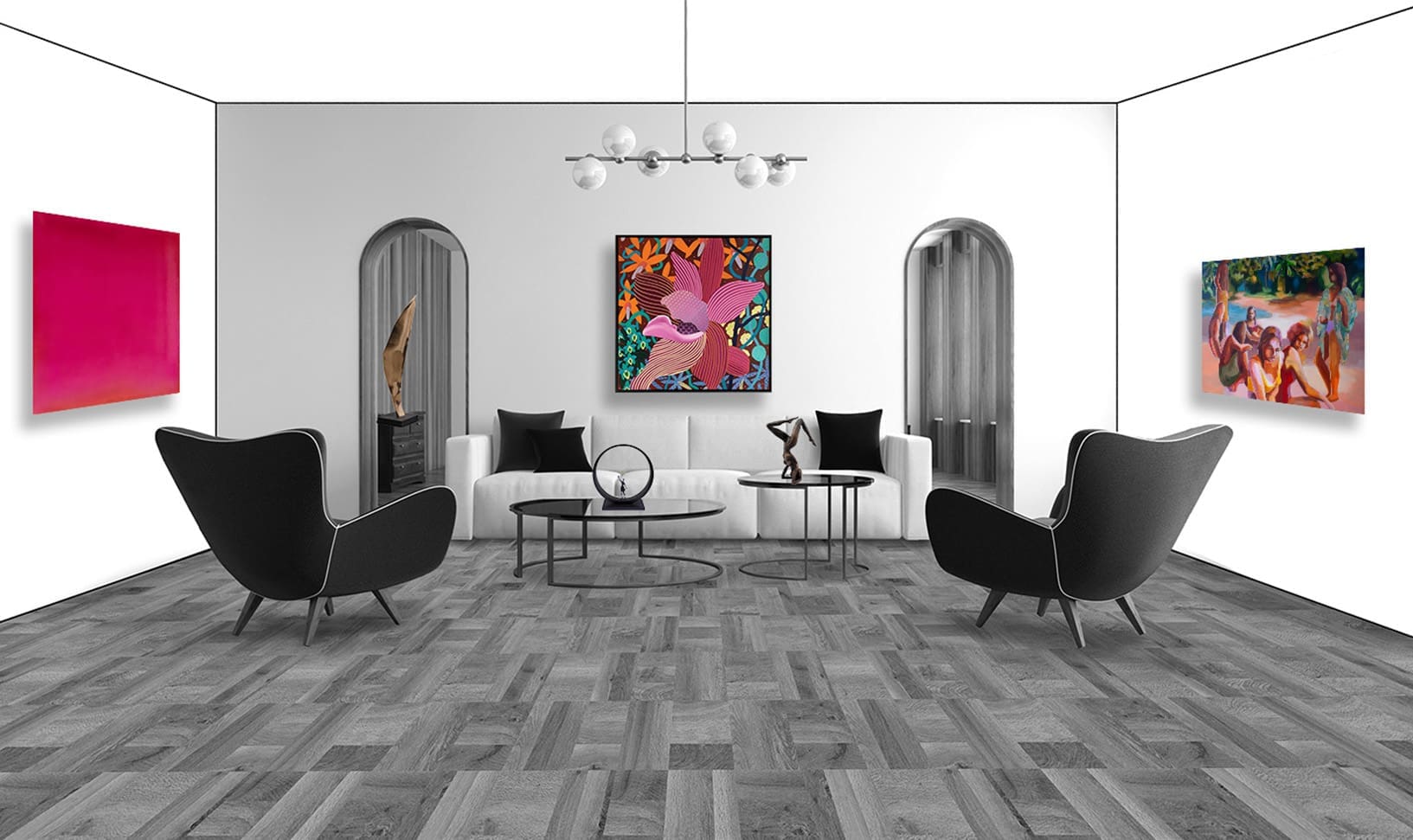 Unapologetically Alive | Bespoke Art Concept for Luxe Home